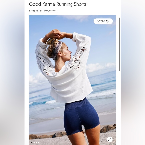FP Movement by Free People | Shorts | Nwot Free People Good Karma Running Shorts | Poshmark